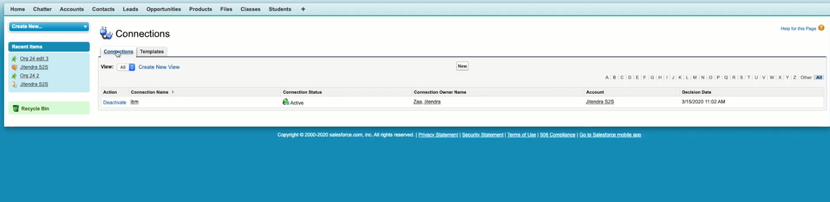 Salesforce-to-Salesforce Connect in Salesforce Customer 360